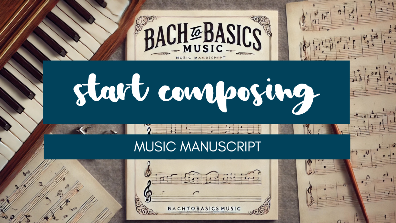 Free Music Manuscript Paper - Bach To Basics Music
